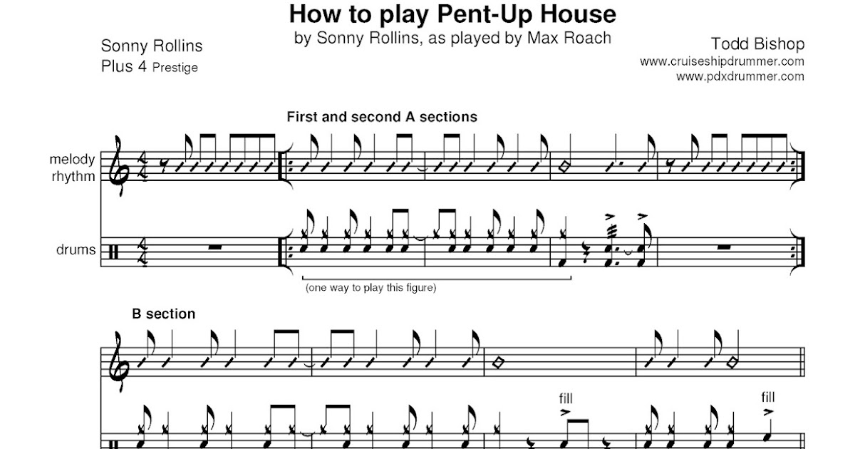 Cruise Ship Drummer How To Play Pent Up House cruise-ship-drummer-how-to-play-pent-up-house